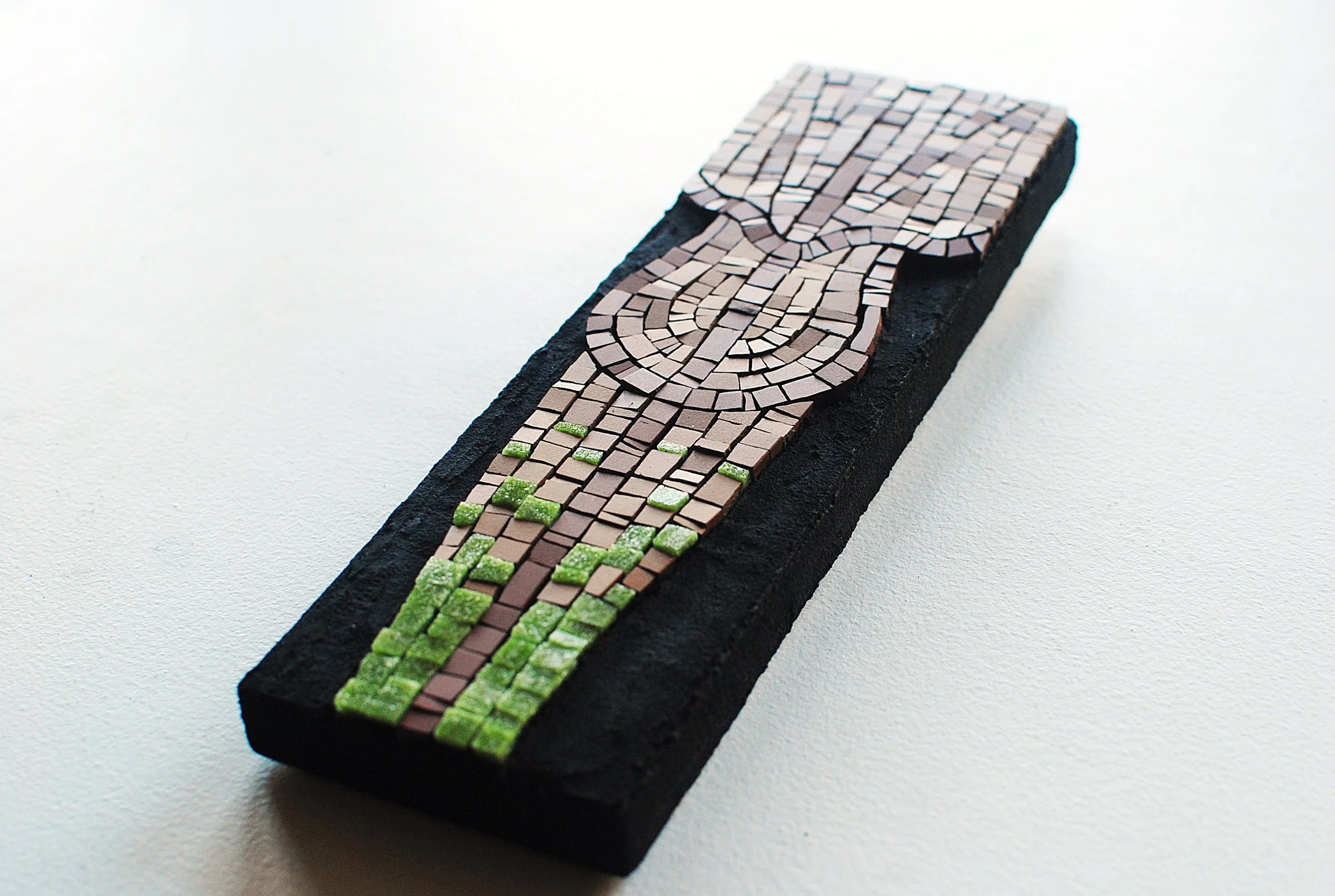 Endangered virginia native wildflower mosaic wall art — Phoenix Handcraft