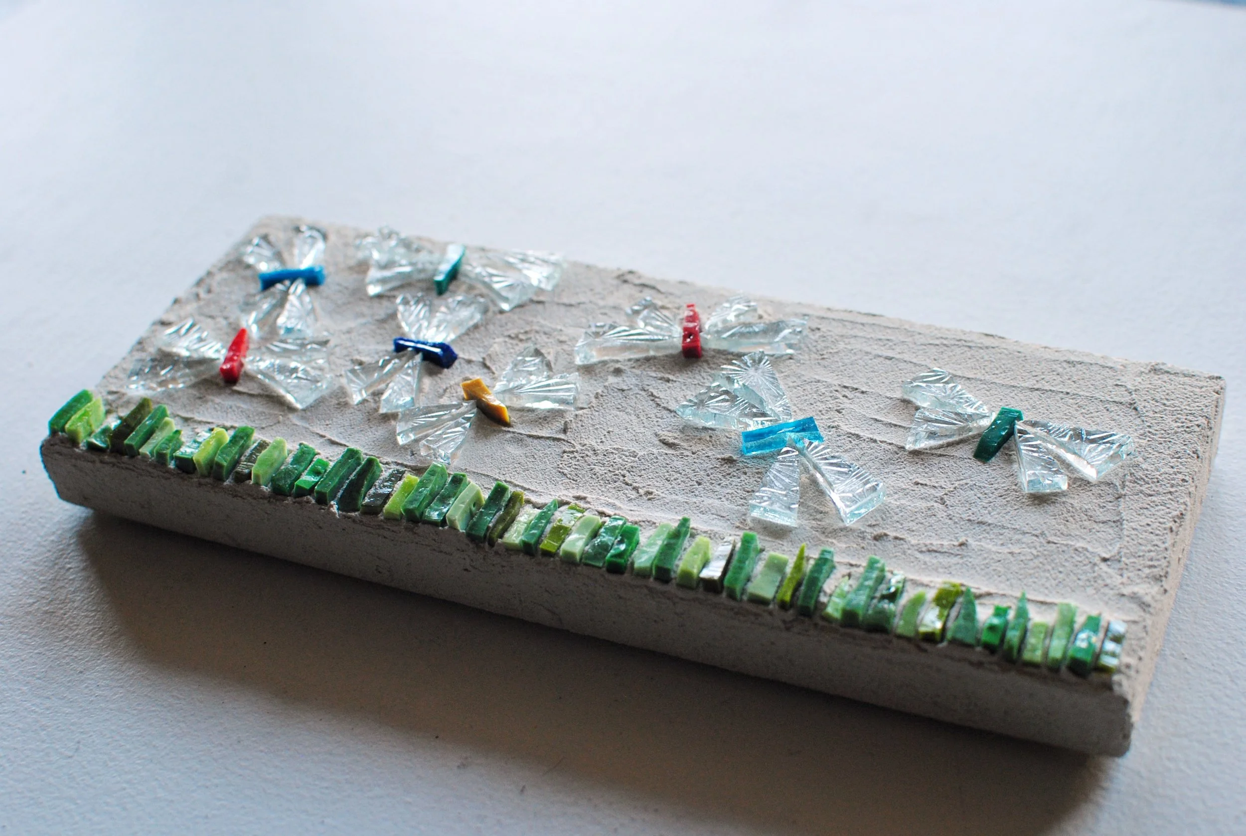 Endangered Insects mosaic wall art — Phoenix Handcraft