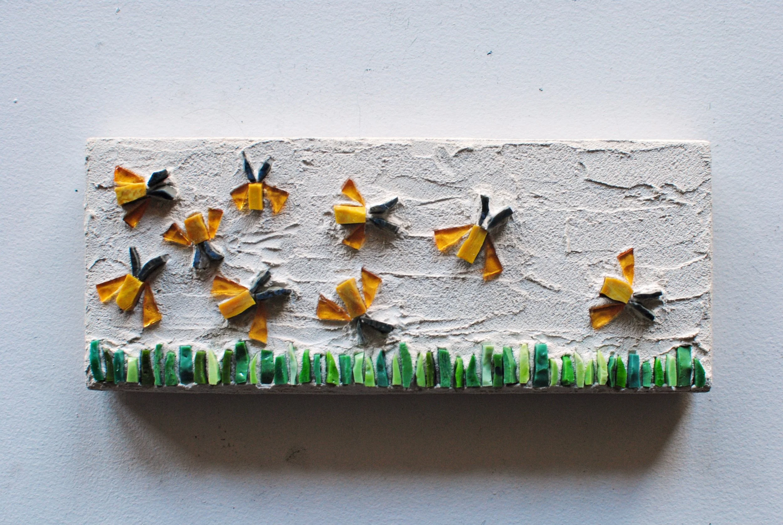 Endangered Insects mosaic wall art — Phoenix Handcraft