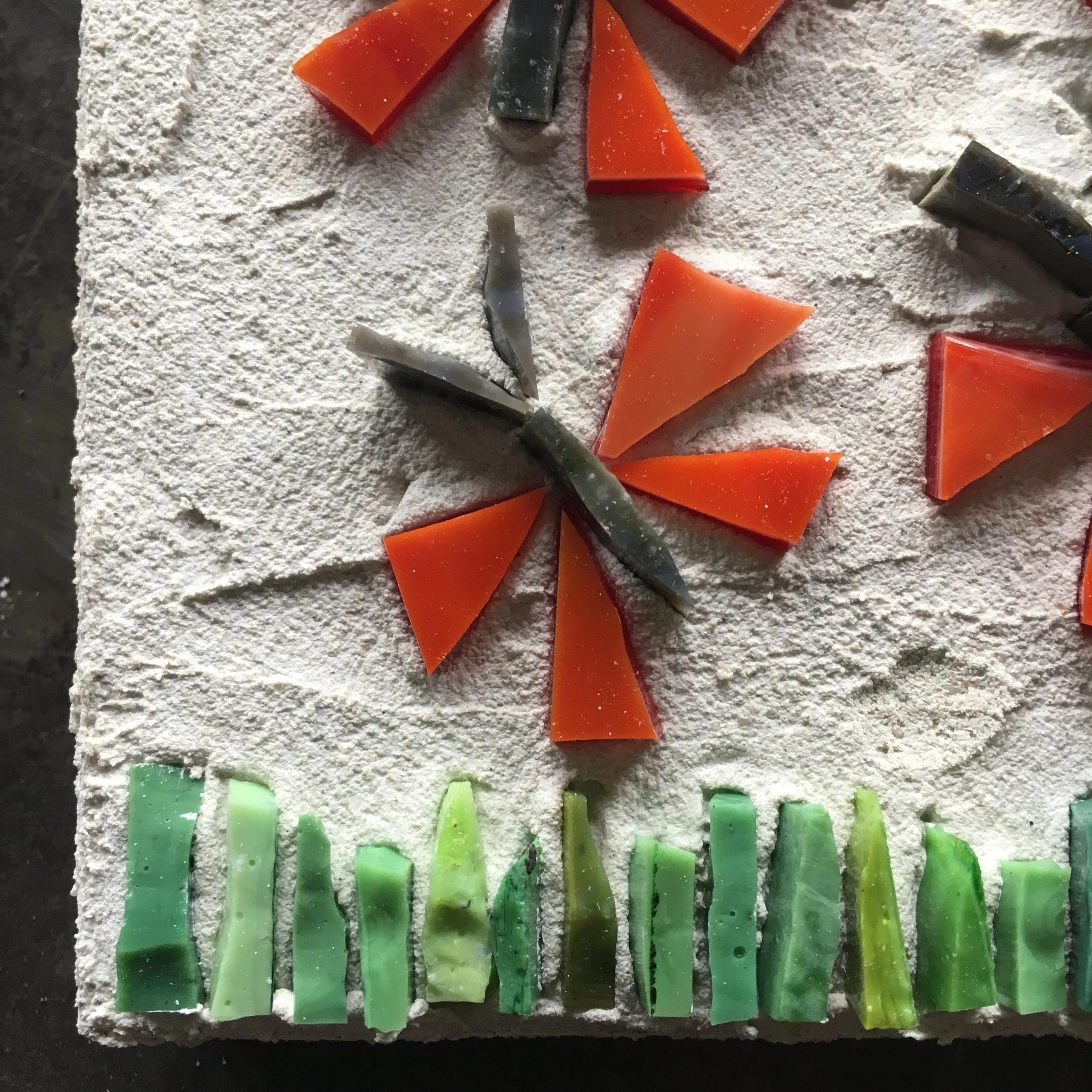 Endangered Insects mosaic wall art — Phoenix Handcraft