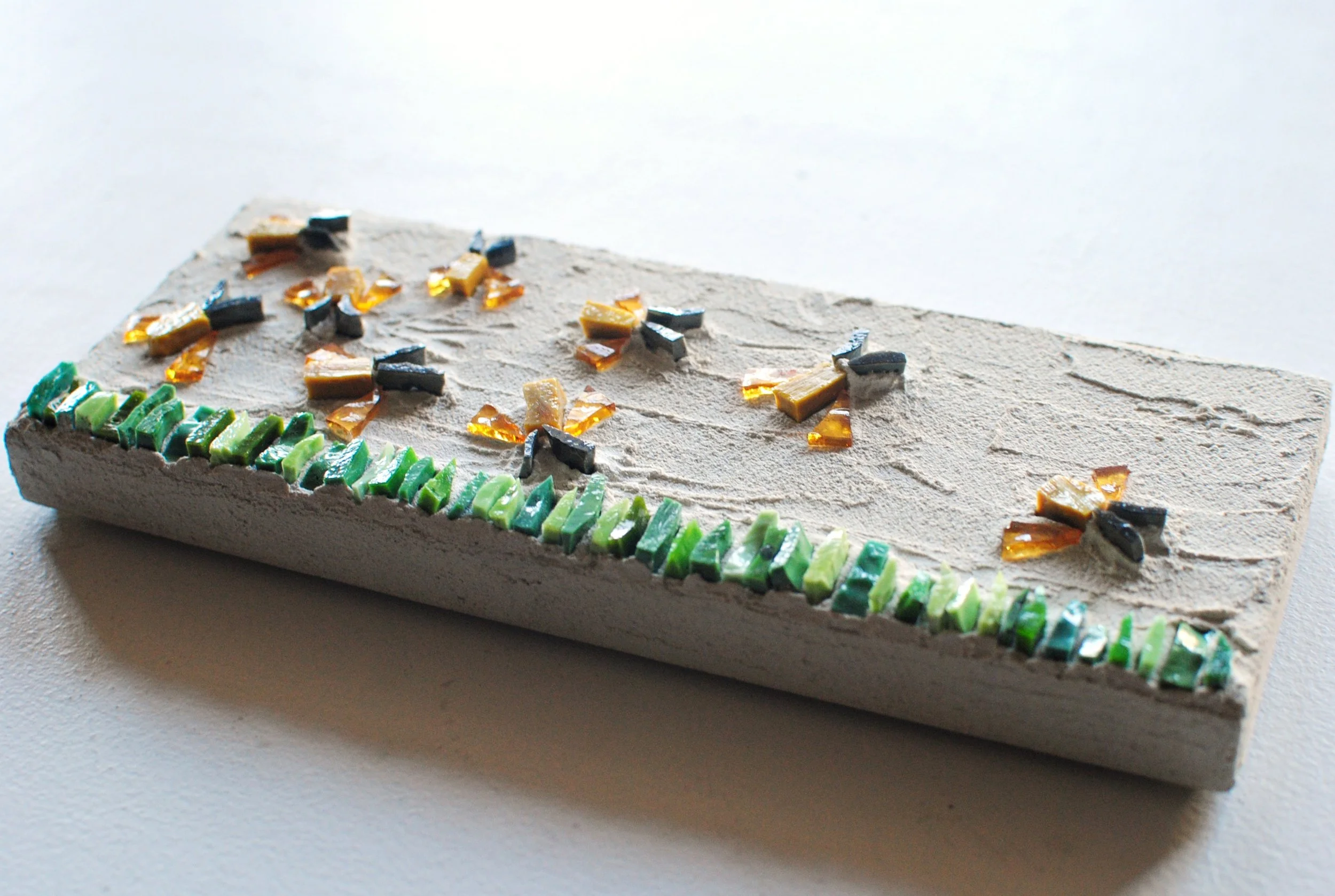 Endangered Insects mosaic wall art — Phoenix Handcraft