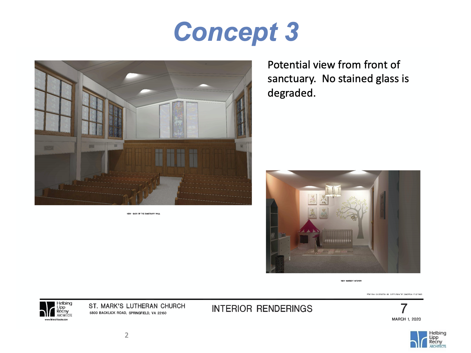 Narthex Project — St. Marks Lutheran Church