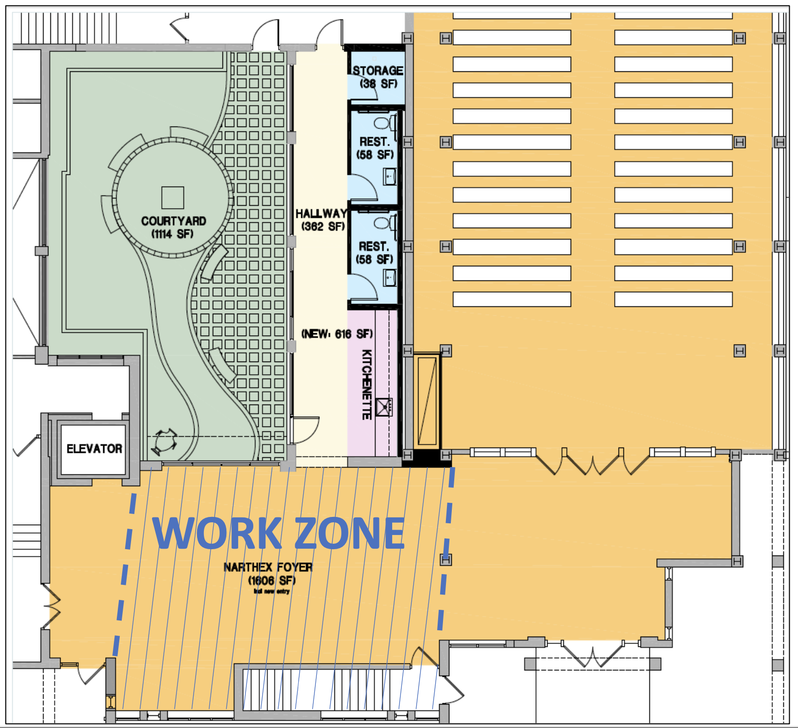 Narthex Project — St. Marks Lutheran Church