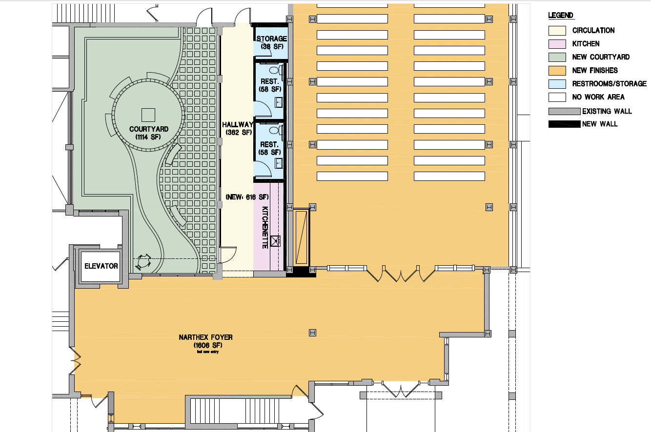 Narthex Project — St. Marks Lutheran Church