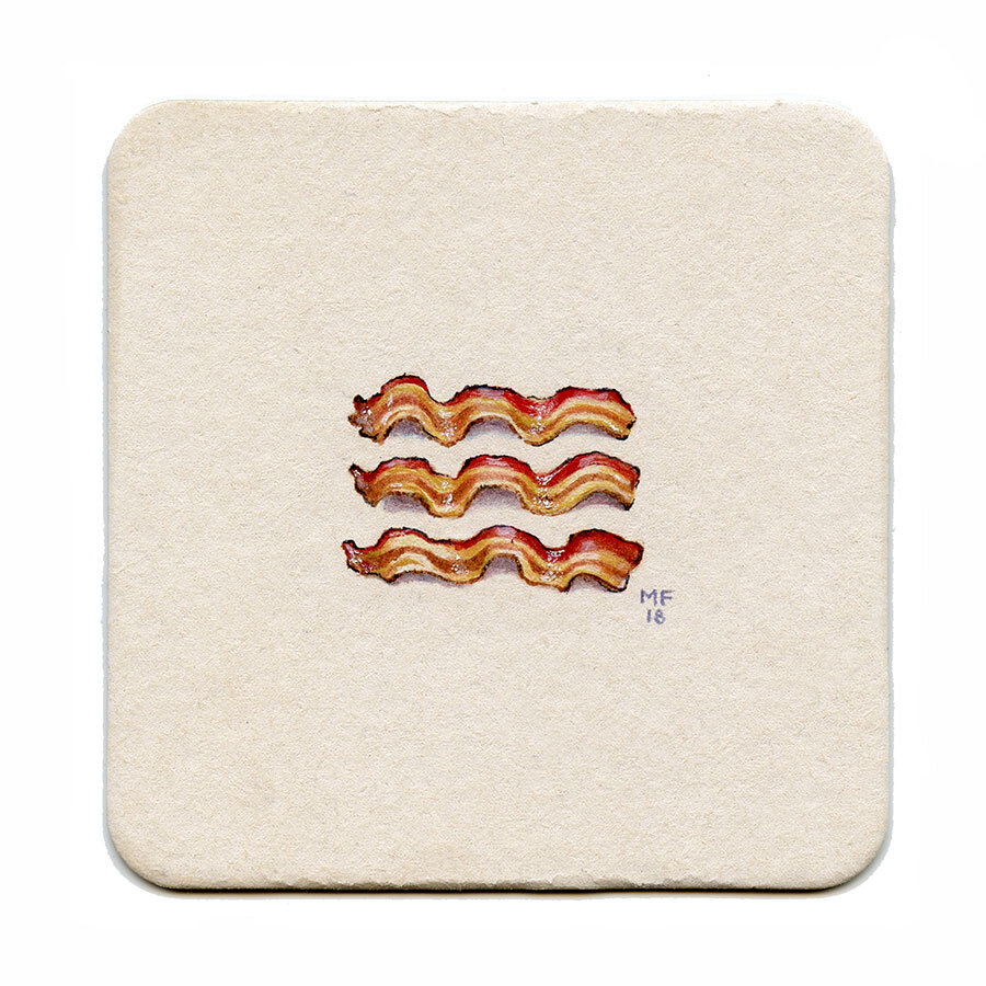 Strip Of Bacon Drawing