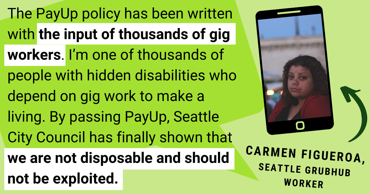 Seattle gig workers win first-in-the-nation pay, flexibility, and ...