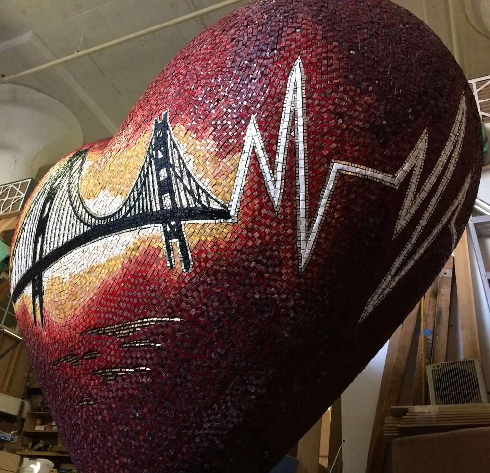 San Francisco General Hospital Foundation Reveals 25 New Heart Designs ...