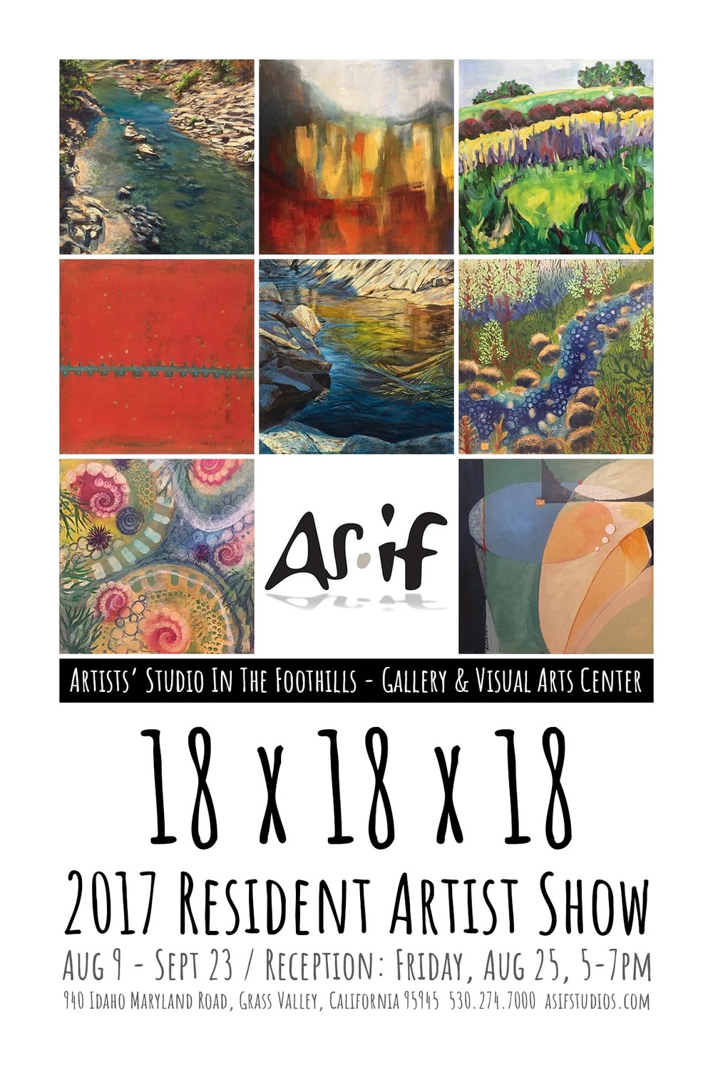 Resident Artist Suite Exhibition — Artists' Studio in the Foothills