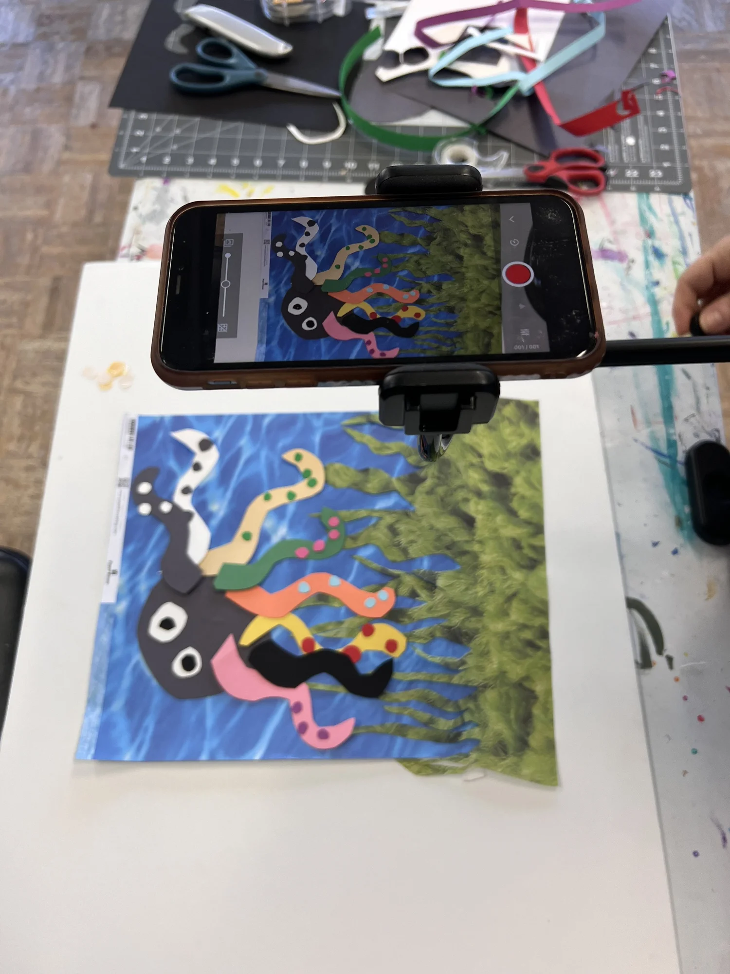 Film Making: 2D Cut Out Animation — Artists' Studio in the Foothills