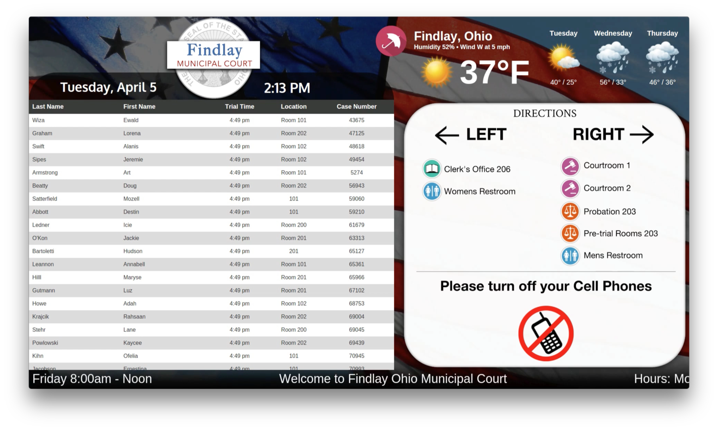 Electronic Dockets for Courthouses — AdGators