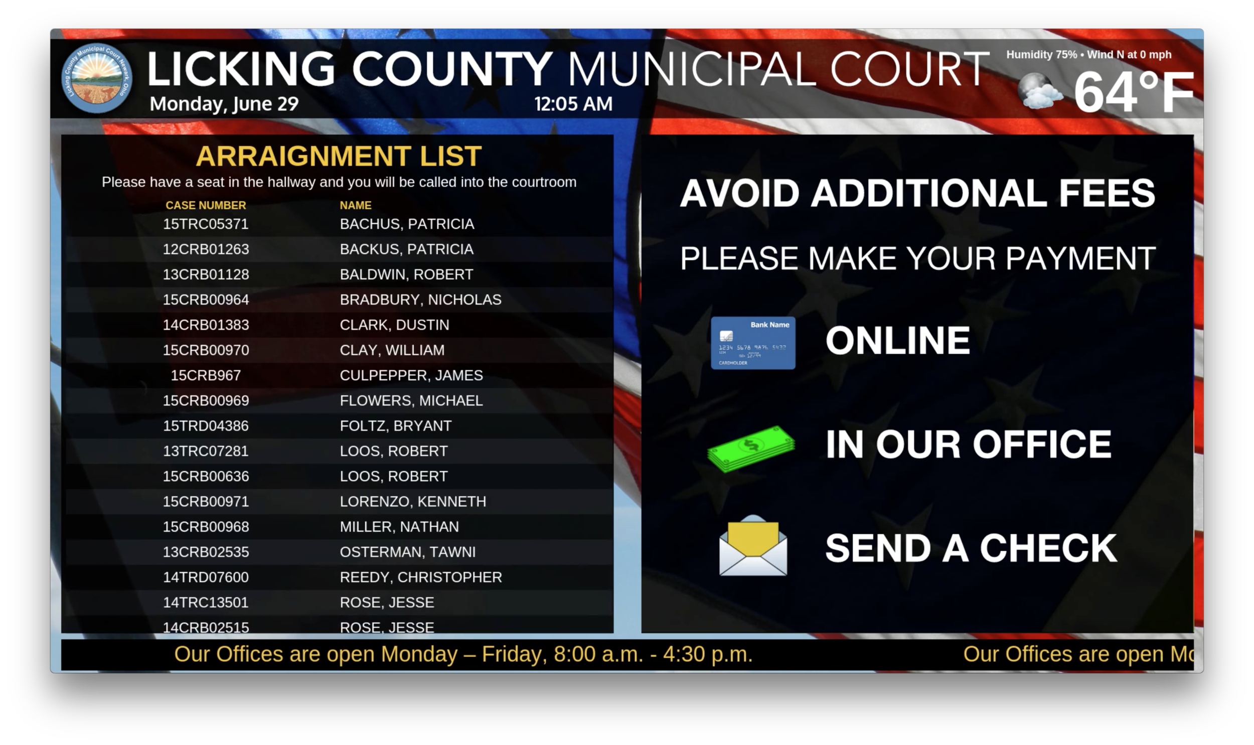 Electronic Dockets for Courthouses — AdGators