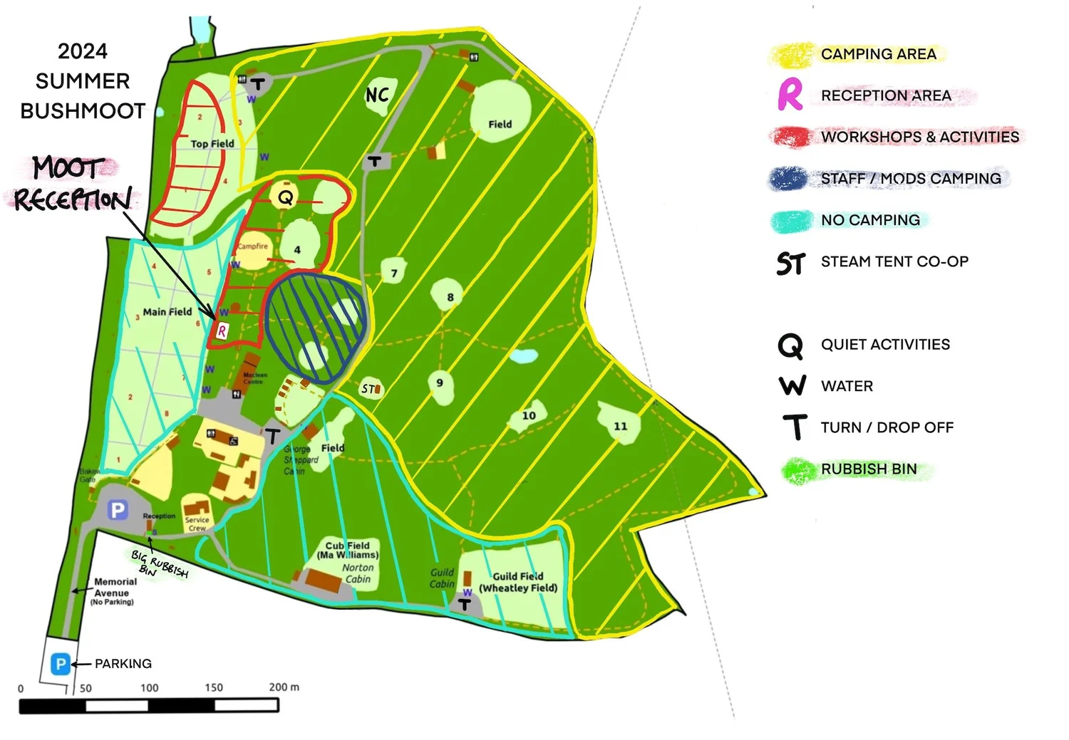 2025 BushMoot Location & Travel — BushMoot
