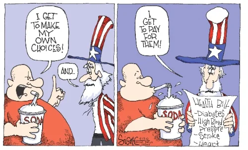 Political Food Cartoons — The Hungry Gypsy: A Personal, Health, Food ...