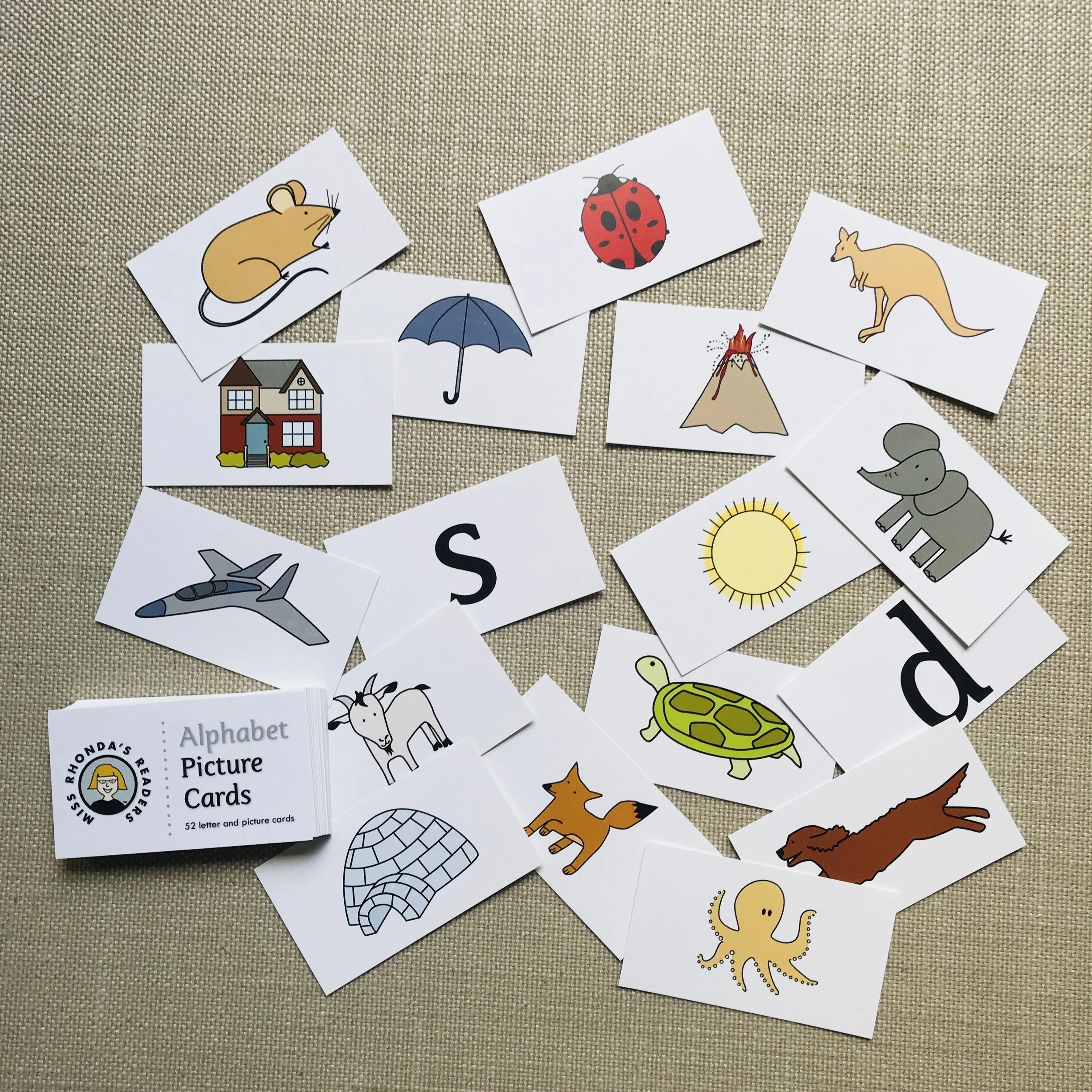 Alphabet Picture Cards — Miss Rhonda's Readers