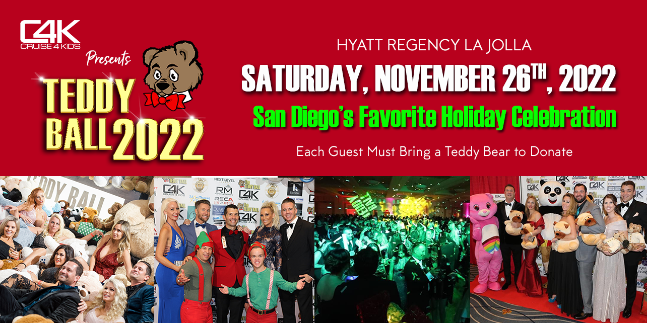 Teddy Ball 2022 at Hyatt Regency La Jolla — Cruise 4 Kids