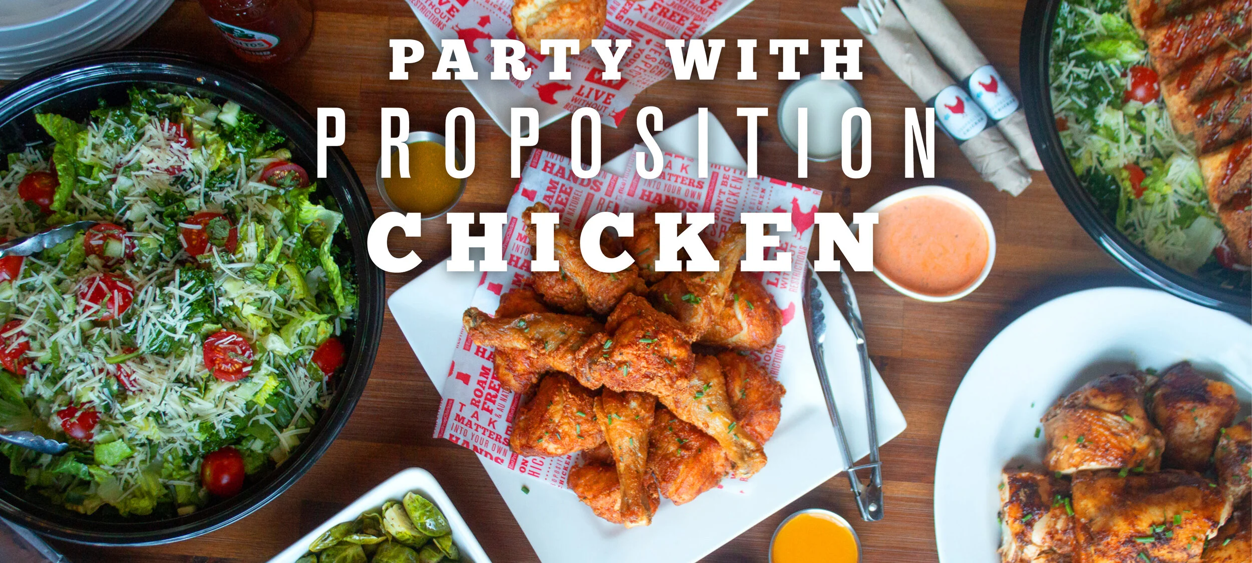 Catering — Proposition Chicken Home