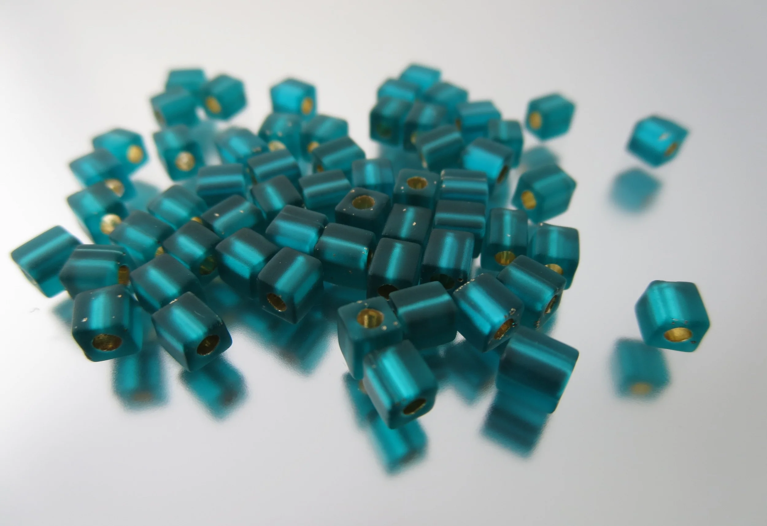 4mm Cube — The Buffalo Bead Gallery
