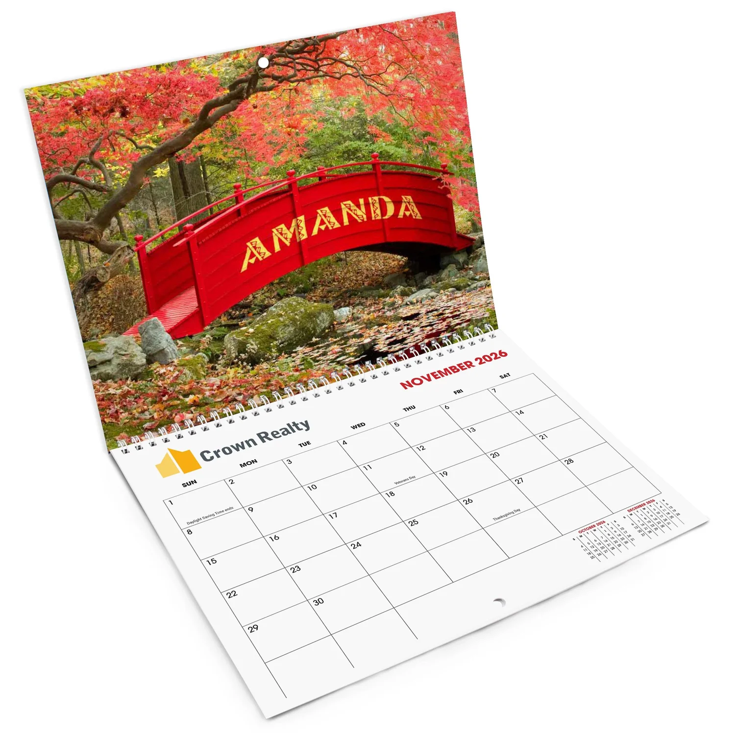 Wall Calendar with Image Personalization — Dateline Calendars