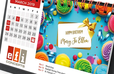 Flip Calendar with Image Personalization — Dateline Calendars