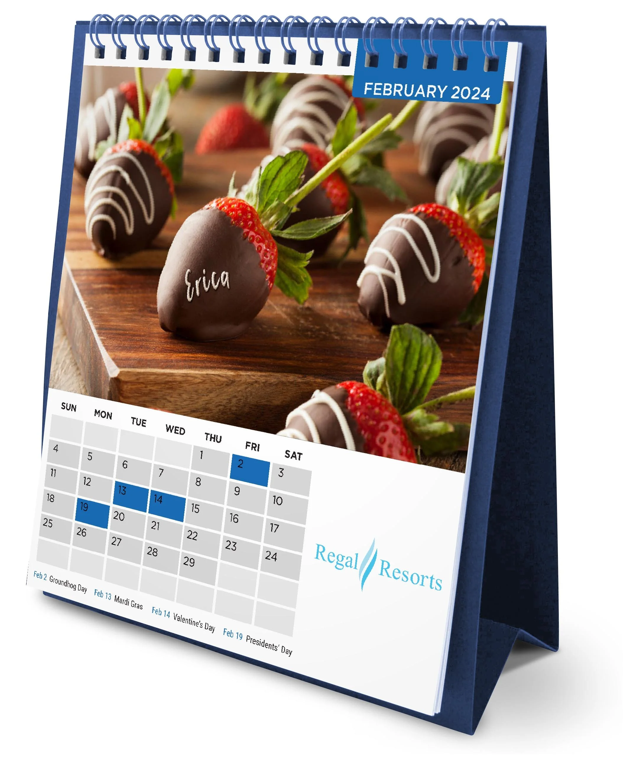 Flip Calendar with Image Personalization — Dateline Calendars