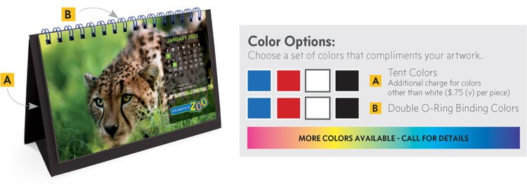 Flip Calendar with Custom or Stock Photos — Dateline Calendars