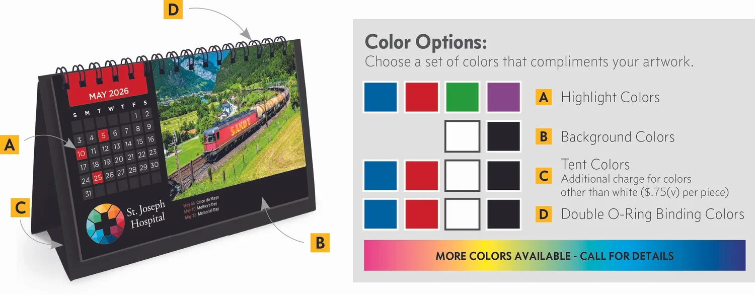 Flip Calendar with Image Personalization — Dateline Calendars