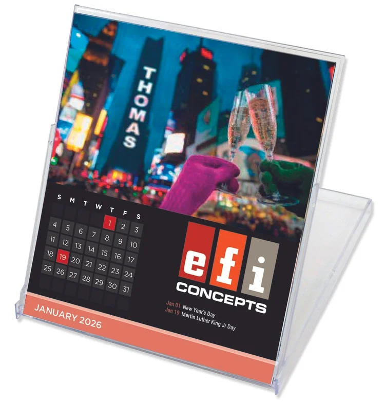 Jewel Case Calendar with Image Personalization — Dateline Calendars