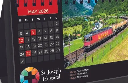 Flip Calendar with Image Personalization — Dateline Calendars