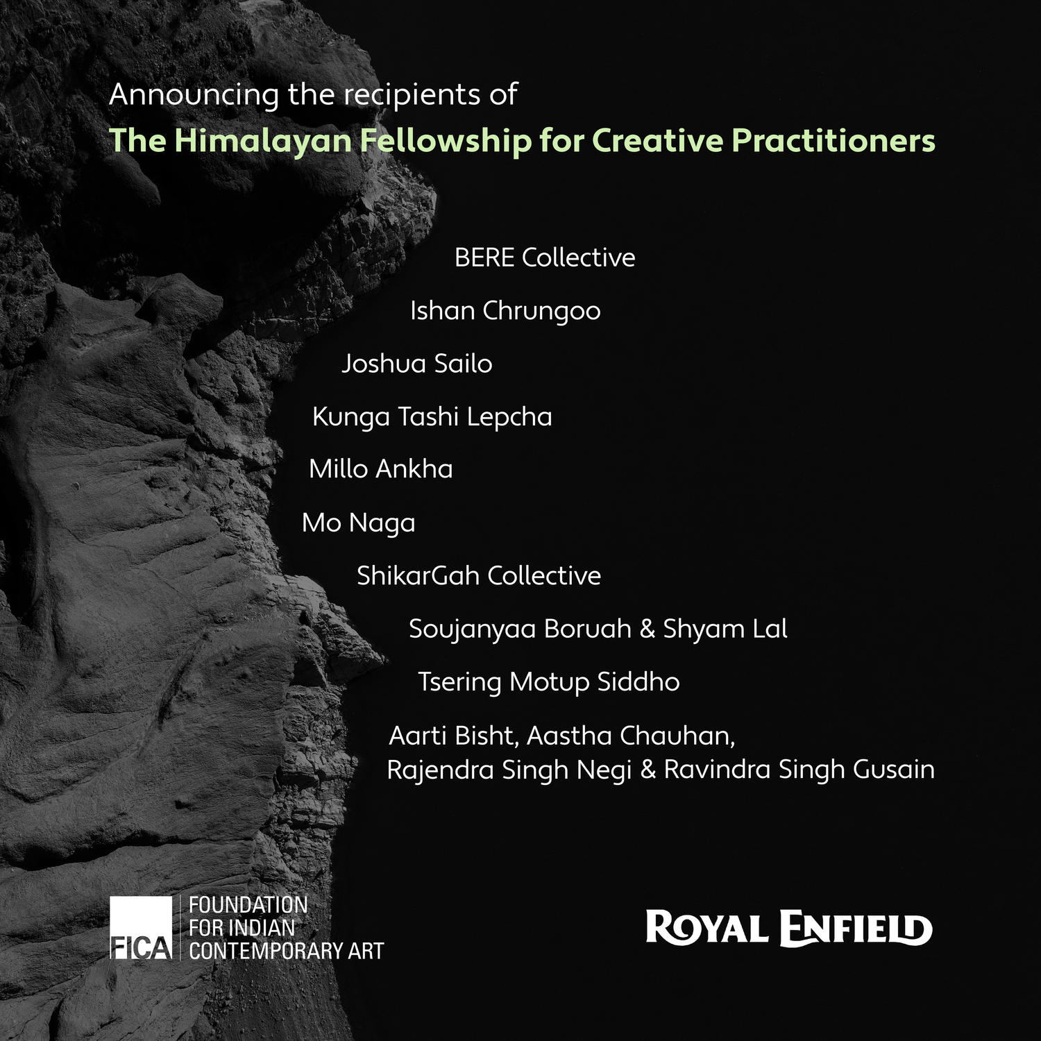 THF Edition 1 Recipients — The Foundation for Indian Contemporary Art