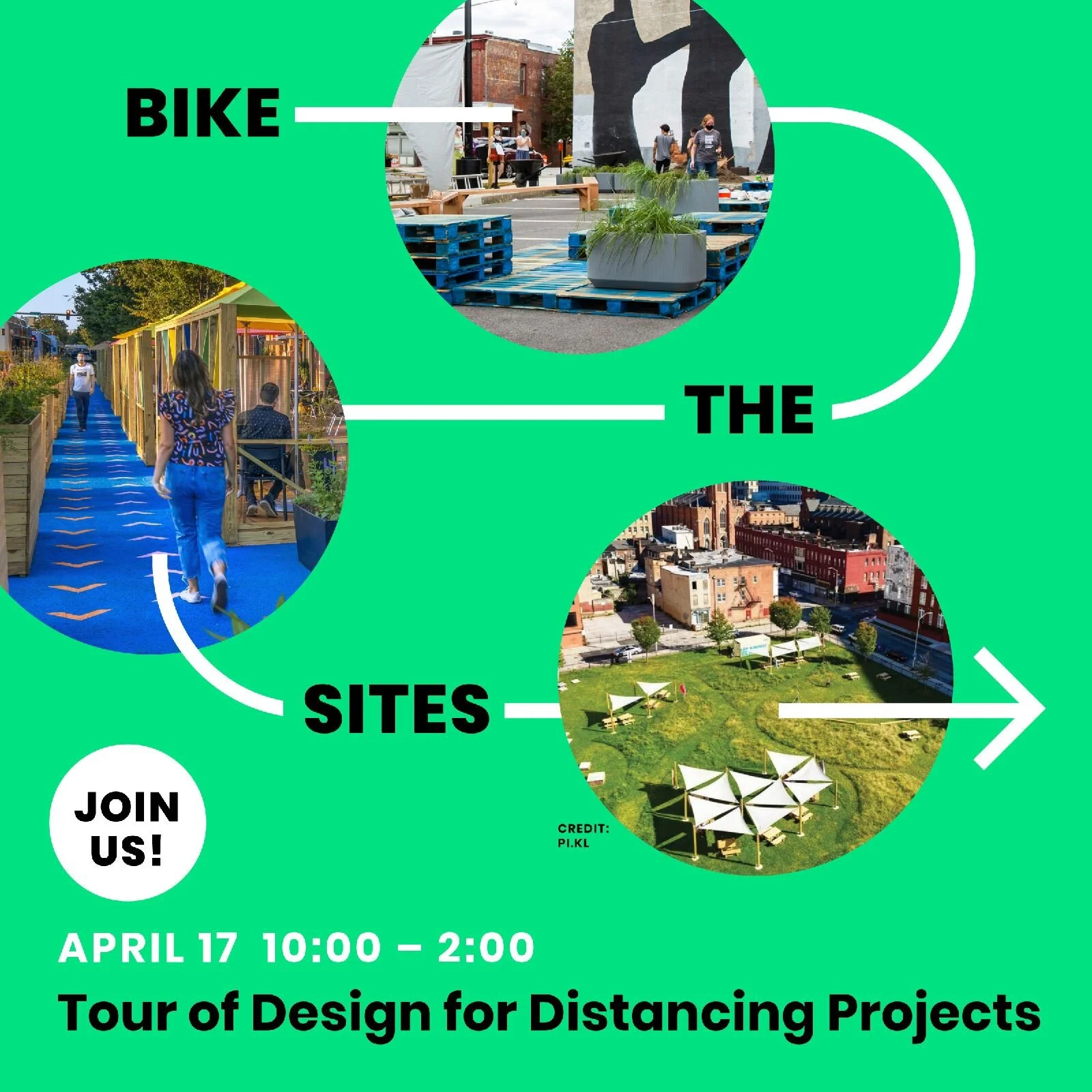Bike the Sites: Design for Distancing — Bikemore