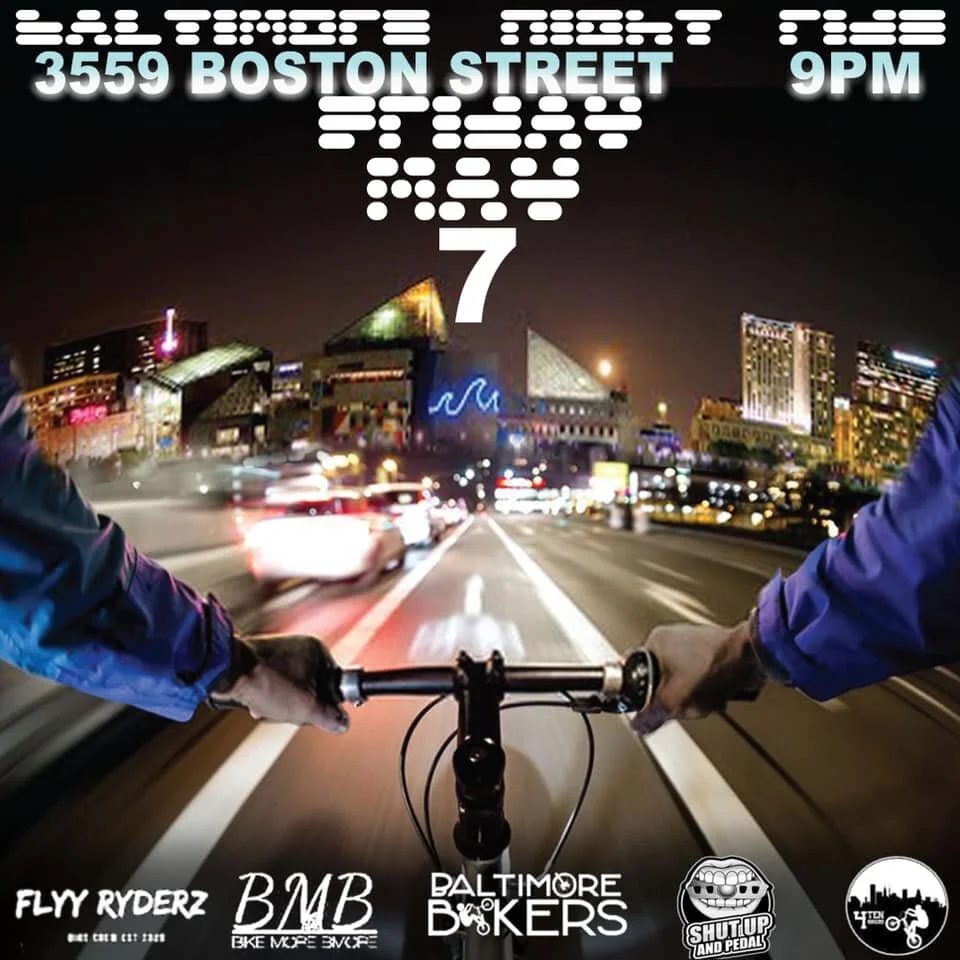 Baltimore Night Ride — Bikemore