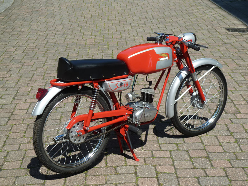 Black and White Garage - 1965 Ducati 48 Sport