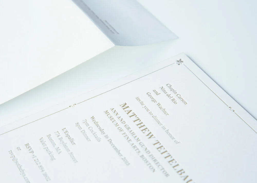 Invitation Mailer — Minéa Berg Design