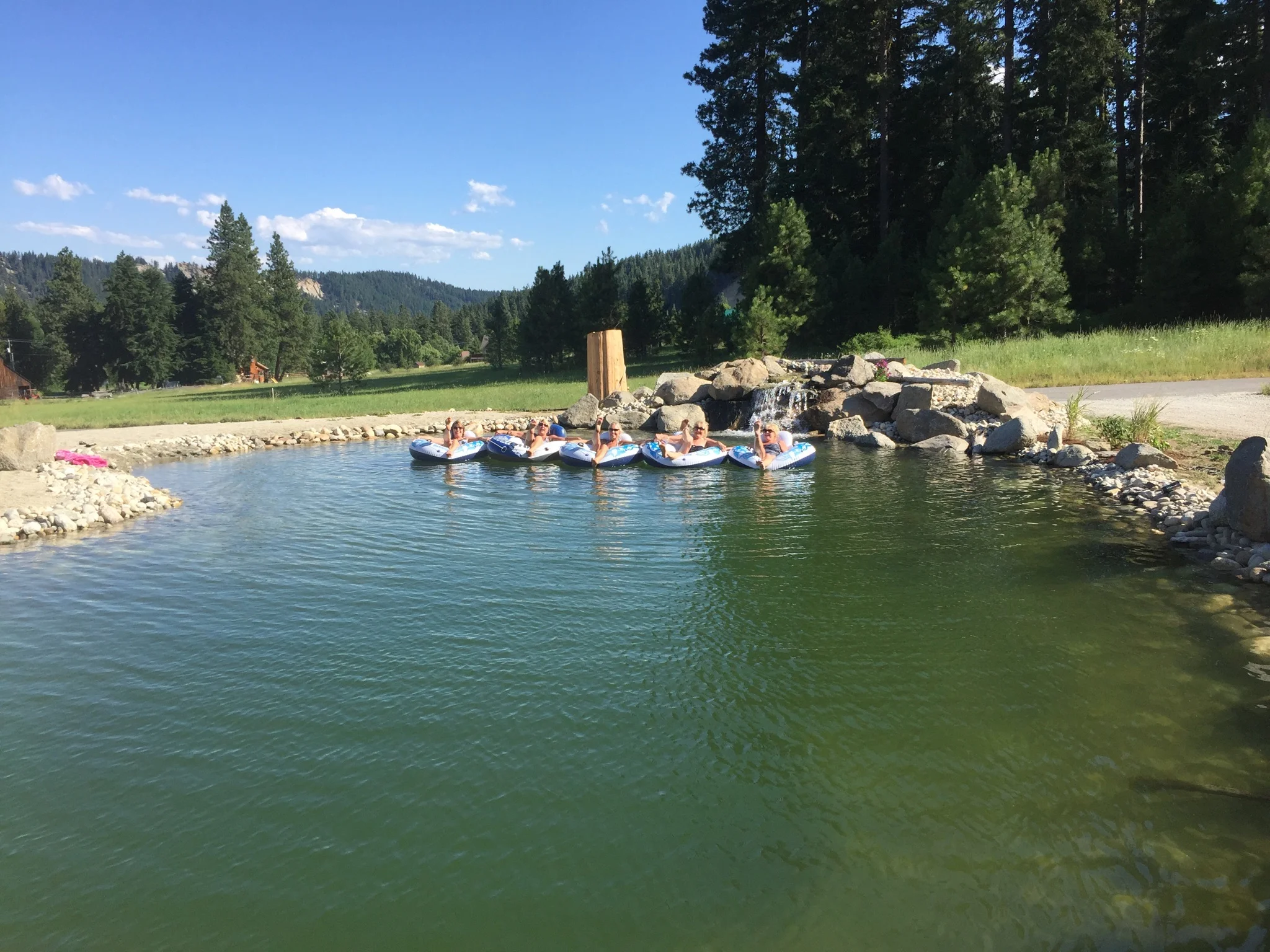 Progress on the pond... — Gracious Offering