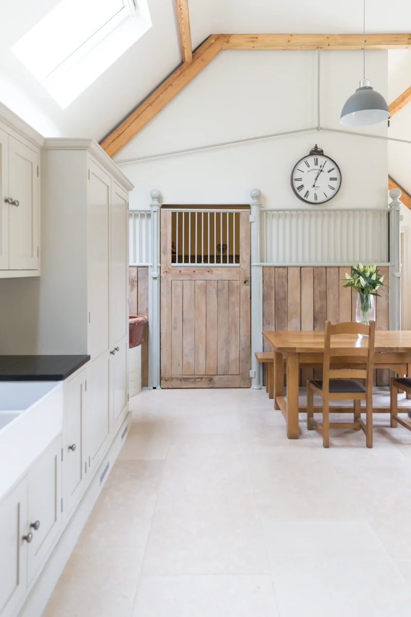 Converted stables becomes a stunning kitchen - Claire Williams Photography