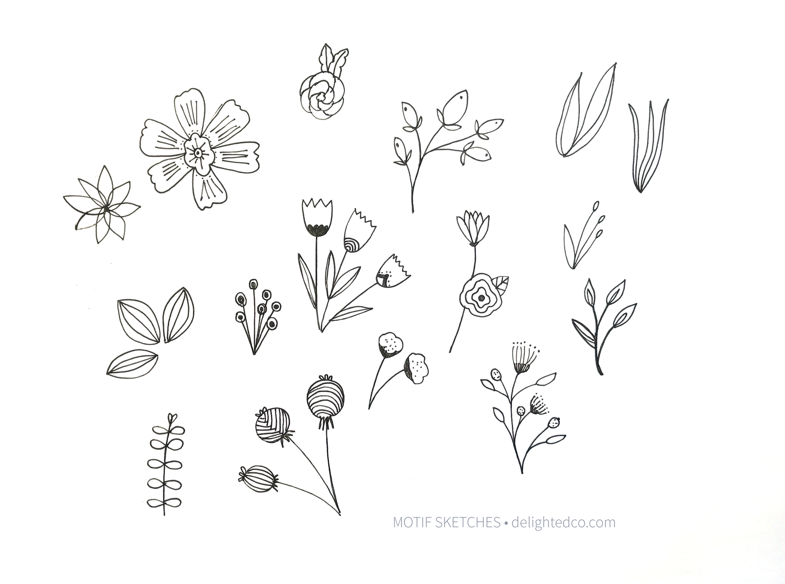 How to Draw a Wreath — Amanda Gomes Art + Design