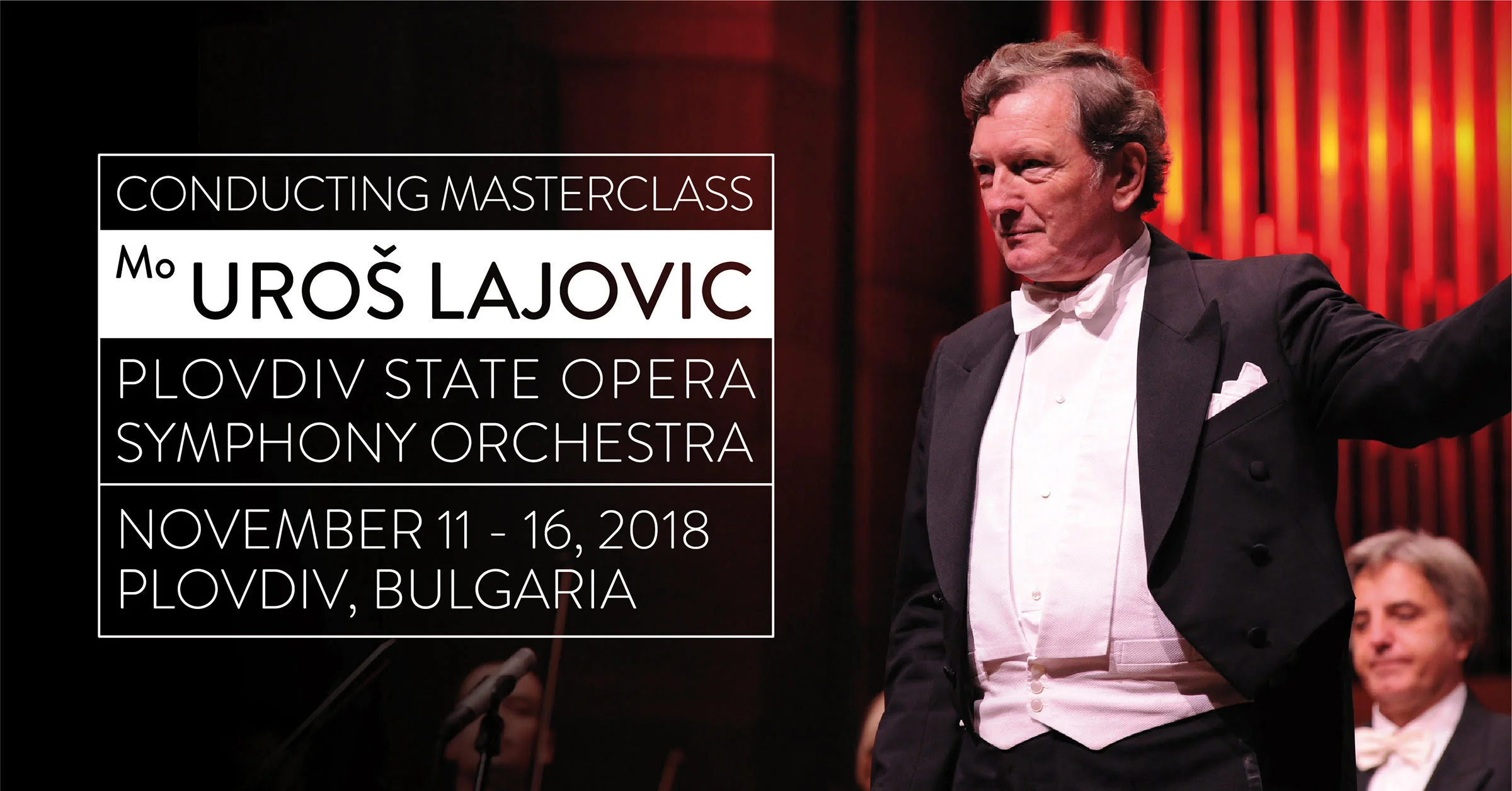 Georgii Cherkin with The Sofia Philharmonic Orchestra — Uroš Lajovic