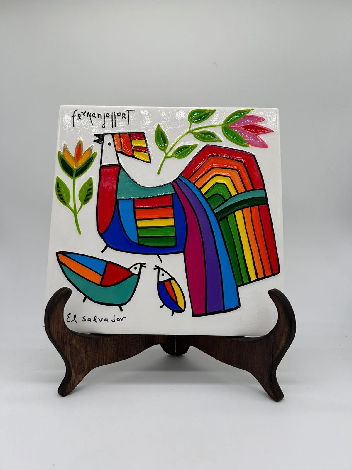 Tile "Rooster" — Fernando LLort