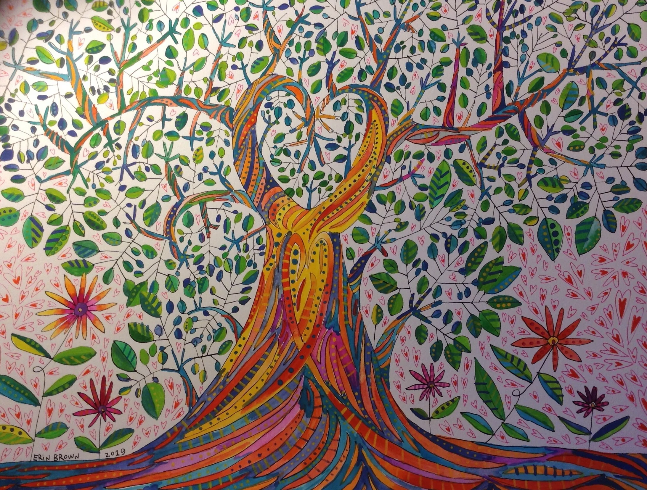 Love Tree — erin brown art