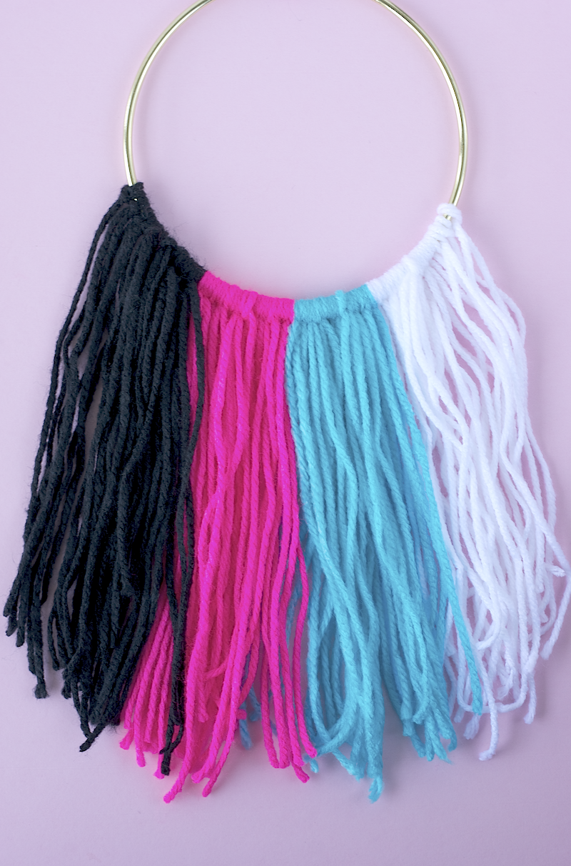 DIY Yarn Wall Hanging and My Inspirational Day at WeWork — A Charming ...