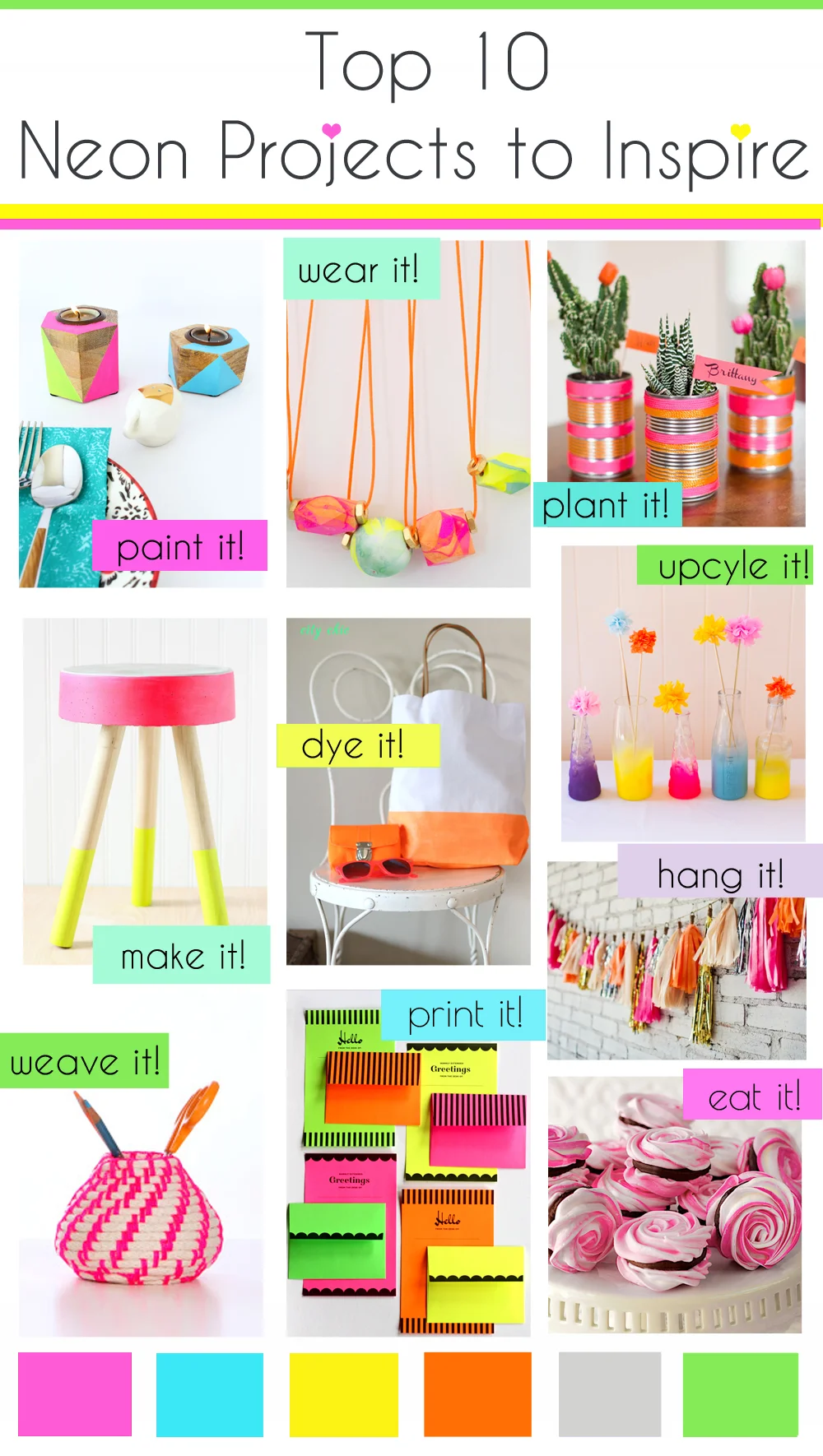Top Ten Neon Projects to Inspire! — A Charming Project