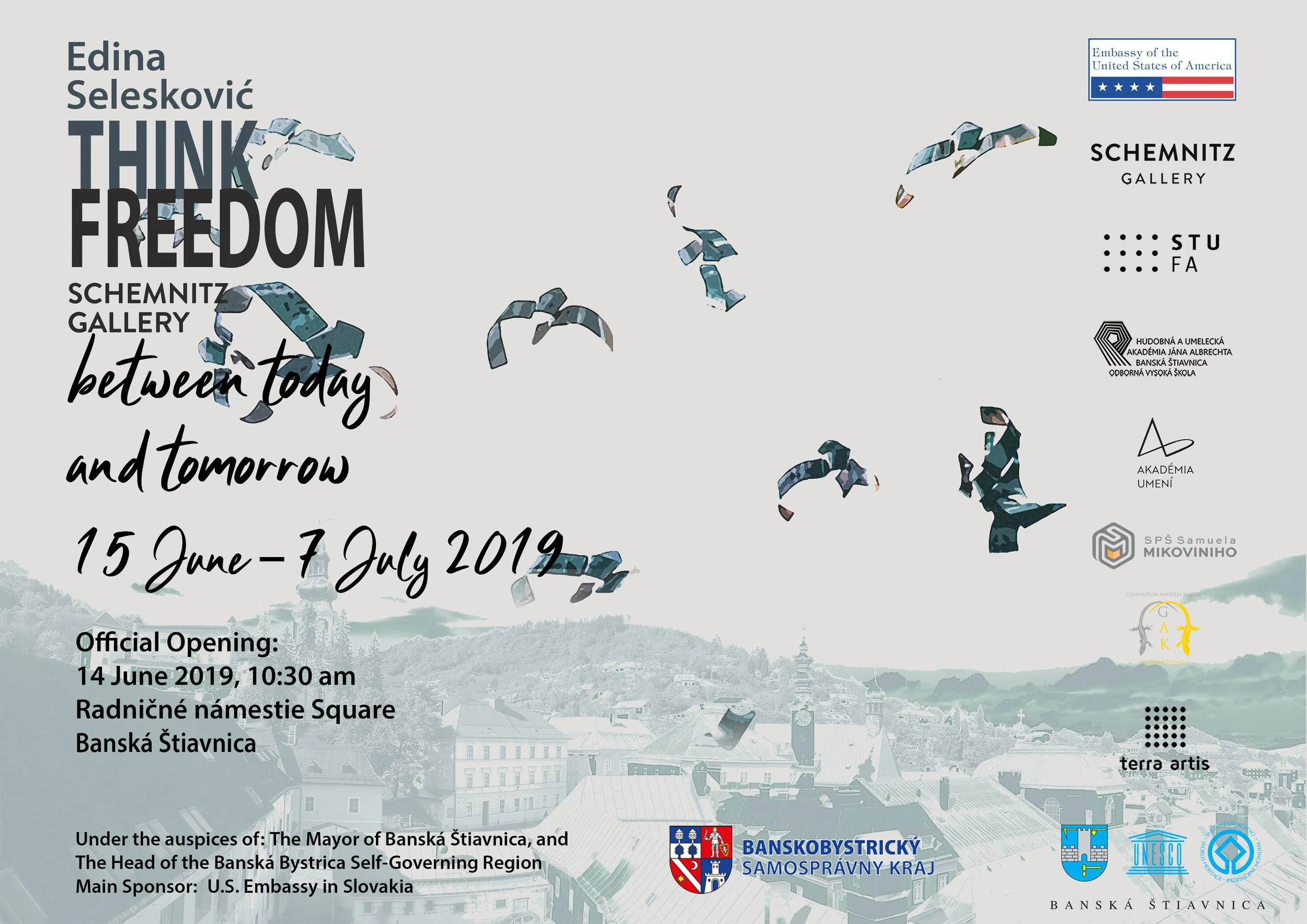 Edina SELESKOVIC | Think Freedom | Schemnitz Gallery — Galéria Schemnitz - Schemnitz gallery