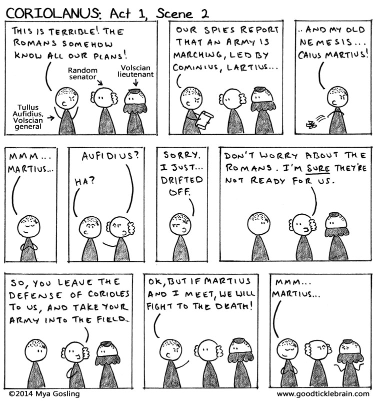 Coriolanus, part 2 — Good Tickle Brain