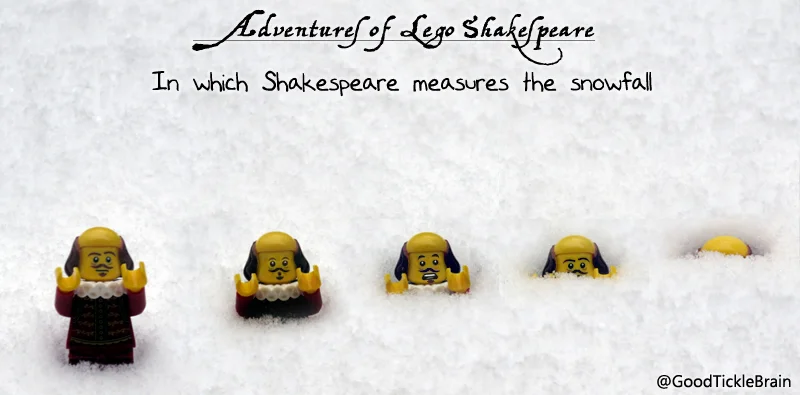The Adventures of Lego Shakespeare, part 1 — Good Tickle Brain