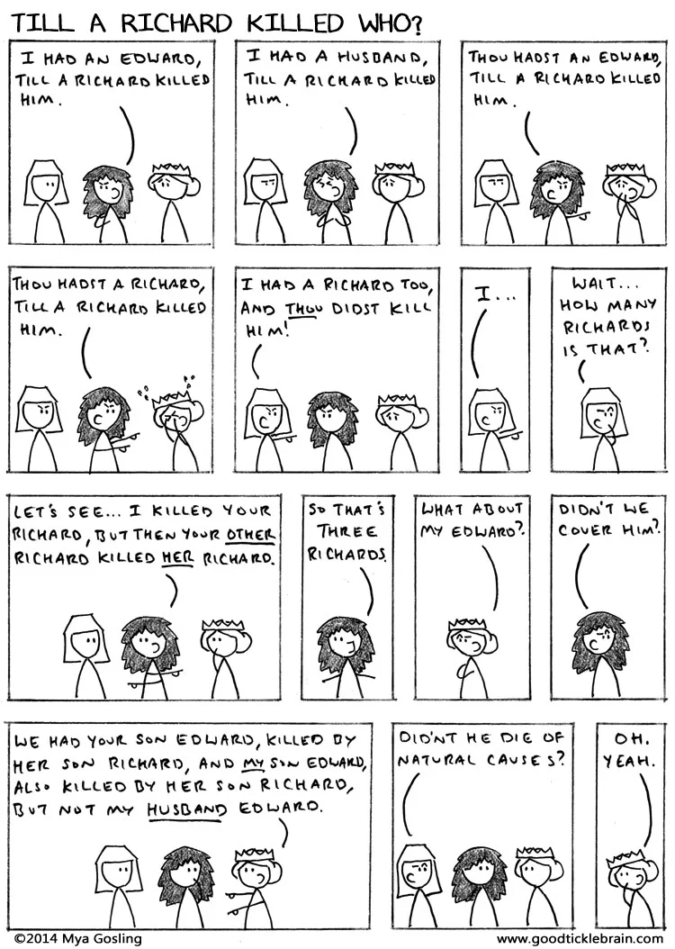 Till a Richard Killed Who? — Good Tickle Brain
