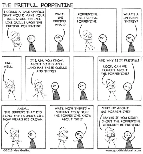 The Fretful Porpentine — Good Tickle Brain
