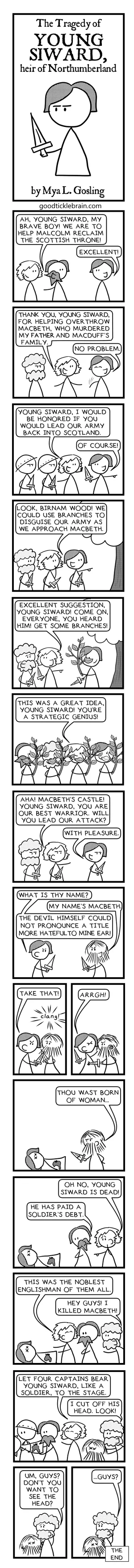 The Tragedy of Young Siward — Good Tickle Brain