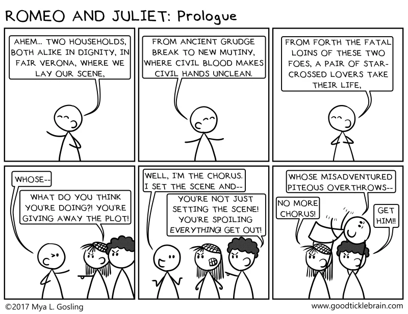 Romeo and Juliet: Prologue — Good Tickle Brain