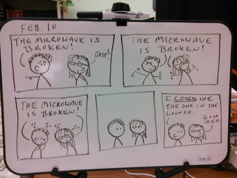 The Office Microwave Saga — Good Tickle Brain