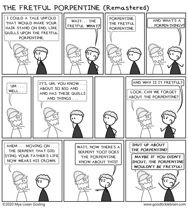 The Fretful Porpentine (Remastered) — Good Tickle Brain